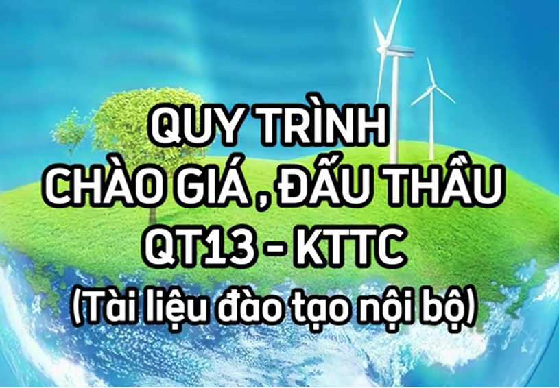 LICOGI13FCS QT13 Quy trình chào giá đấu thầu - CÔNG TY CỔ PHẦN LICOGI 13FCS